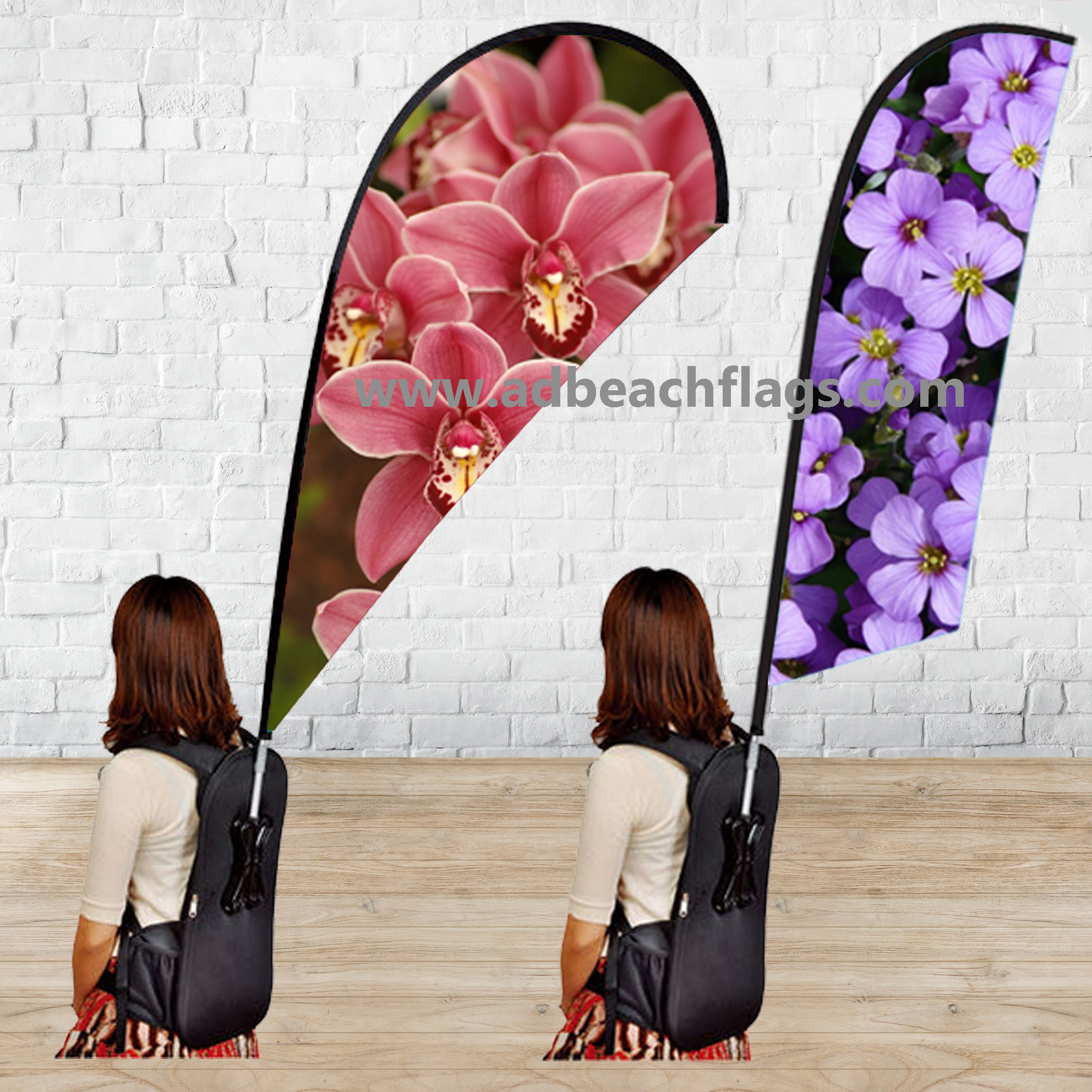 Teardrop Banners: Dynamic and Eye-Catching - adbeachflags.com